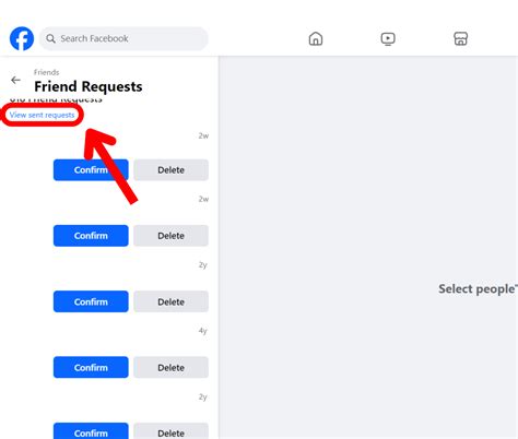 Image result for Remove Friend Request Facebook
