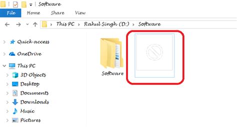 Image result for How to Create Folder without Name