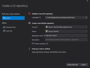 Image result for Visual Studio Select Repository