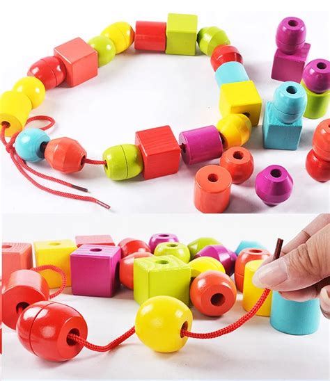 Image result for Threading Beads