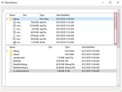 Image result for PyQt QTreeView