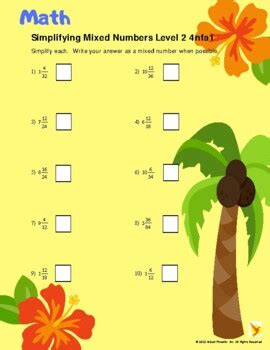 Image result for Simplifying Mixed Numbers Using a Diagram