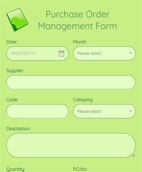Image result for How to Complete a Purchase Order Form
