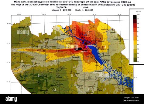 Image result for Chernobyl Radiation Map