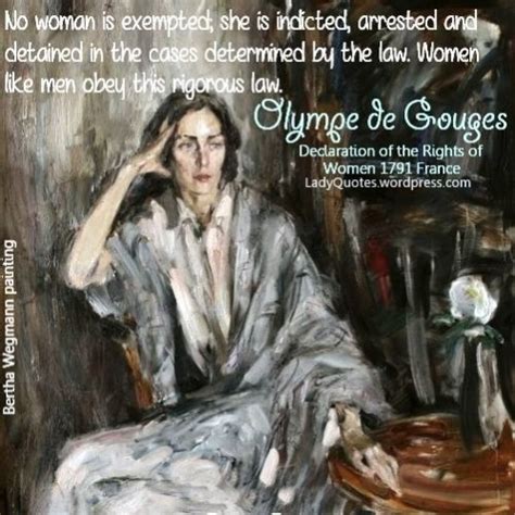 Image result for Olympe De Goouges Most Famous Quotes