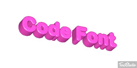 Code Font Font Animated GIF Logo Designs