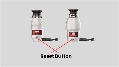 Image result for Garbage Disposal Reset Button