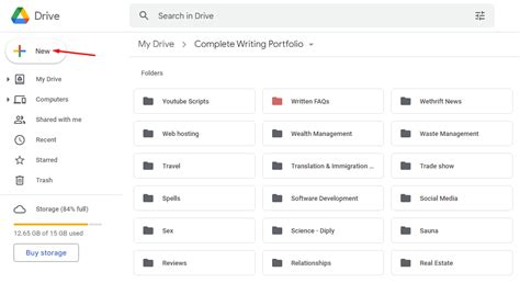 Image result for How to Create Folder Google Docs