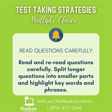 Image result for Test-Taking Strategies Multiple Choice
