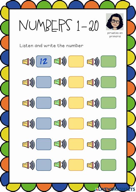 Image result for Sign Numbers 1 20