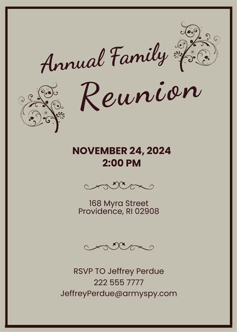 Image result for Family Reunion Event Program