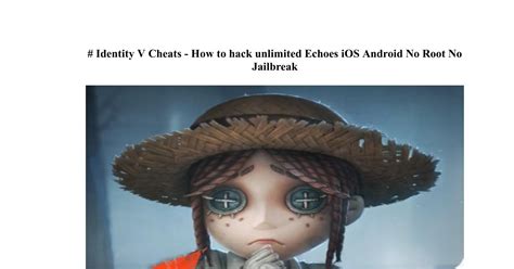 Image result for How to Hack Identity V