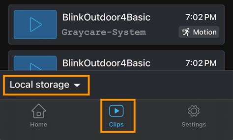Image result for Blink Local Storage Set Up