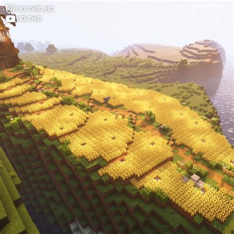 Image result for Layered Wheat Farm Minecraft Java