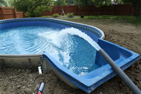 Image result for Oval Pool Install