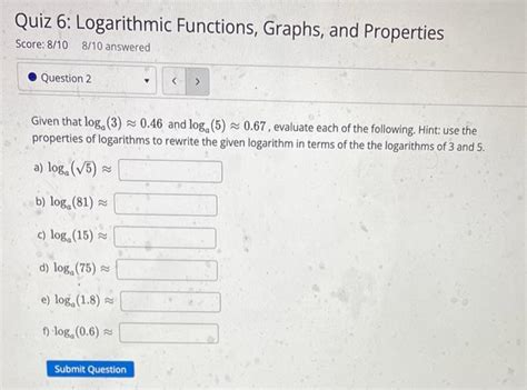 Image result for Log Questions Examples