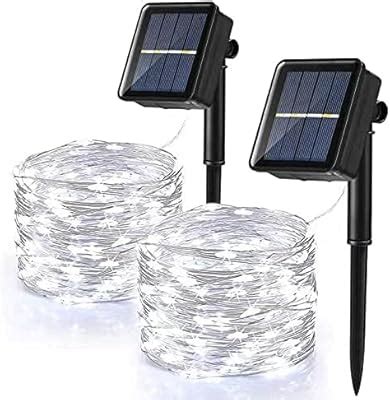 Image result for Solar Powered String Lights Amazon