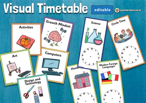 Image result for Visual Timetable KS2