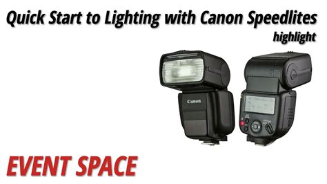 Image result for Speedlite Tutorials