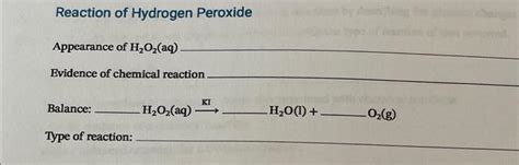 Image result for H2O2 Reduction Reaction