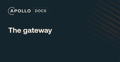 Image result for Apollo API Gateway