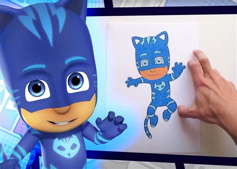 Image result for How to Draw PJ Masks Normal