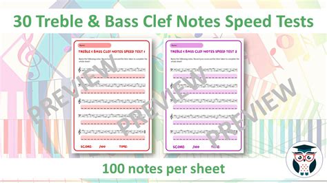 Image result for Treble Bass Clef Notes