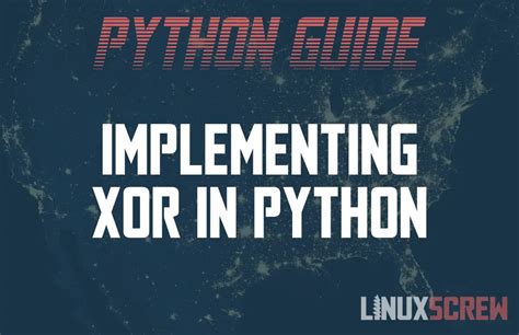 Image result for Xor Boolean Python