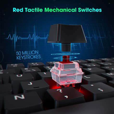 Image result for VicTsing LED Keyboard