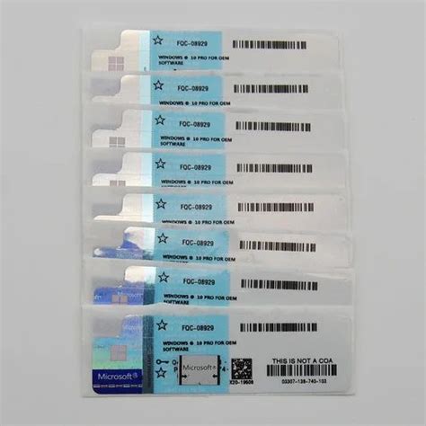 Image result for Windows Serial Sticker