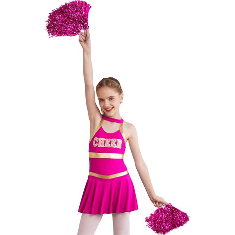 Zaldita Girls Cheer Leader Fancy Dance Dress Outfits Cheerleading Dance ...