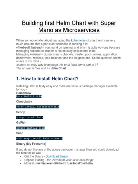 Image result for Simple Helm Chart