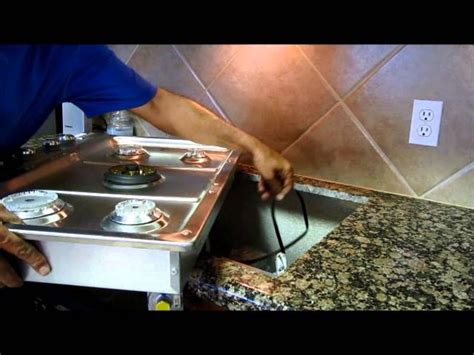 Image result for How to Install Gas Cooktop