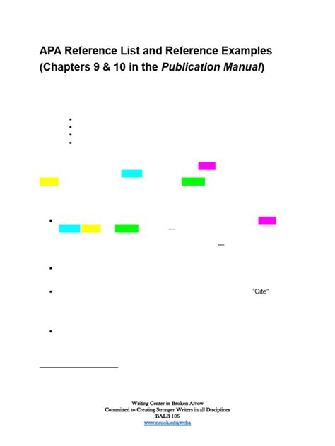 Image result for APA Reference Guide