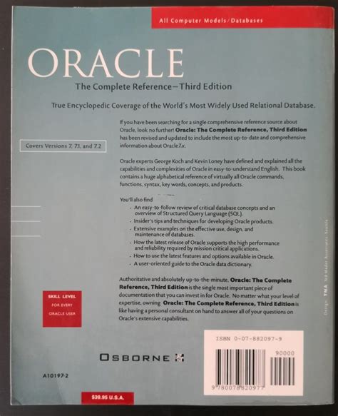 Image result for Oracle Complete Reference PDF