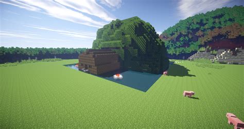 Image result for Minecraft Fallen Tree Build