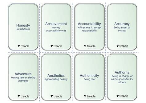 Image result for Printable Values Card Sort