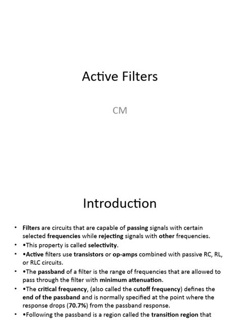 Image result for Active Filter Connection Diagram