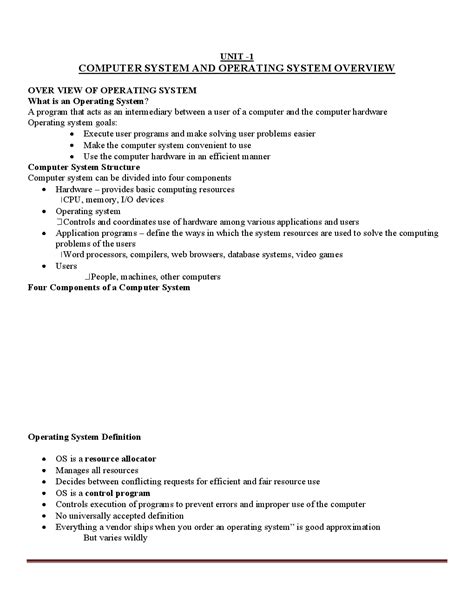 Image result for Operating System VTU