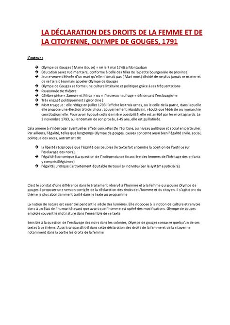 Image result for La Ddfc Olympe De Gouges