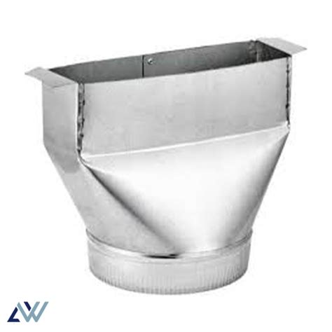 Image result for Square to Round Duct Connection