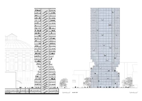 Image result for High-Rise Building Section