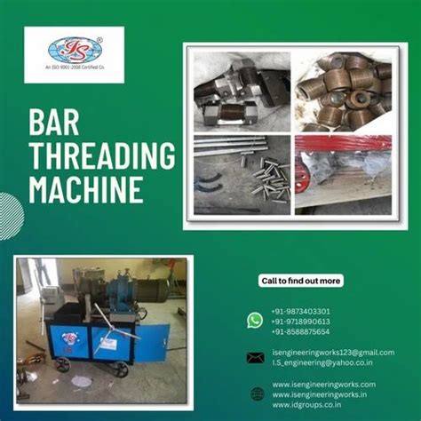 Image result for Corrugated Rod Threading Machine