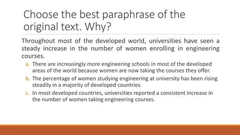 Image result for Paraphrasing Summarizing