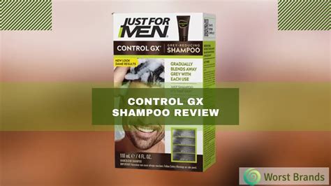 Image result for Control GX Shampoo Types
