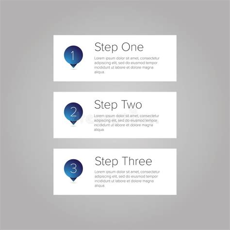 Image result for Step One Step Two-Step Three Template
