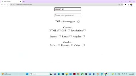 Image result for All Input Tags in HTML
