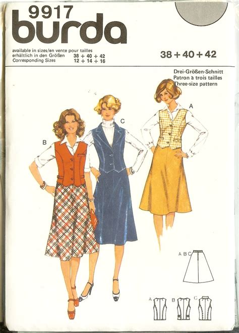 Image result for Old Burda Patterns