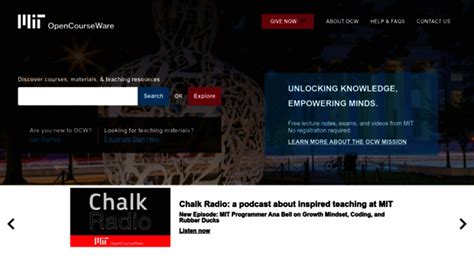 Image result for MIT OCW Mini Lesson