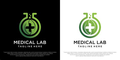 medical lab nature logo design vector icon illustration 10570606 Vector ...